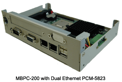 MBPC-200 Microbox Chassis with Dual Ethernet SBC - Embedded PC World ...